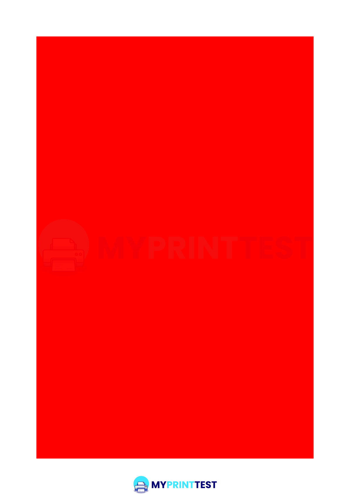 Print Test Page Online - Printer Test Pages